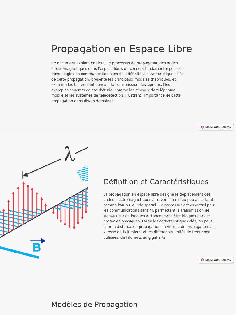 Propagation des Ondes Électromagnétiques | PDF | Propagation des ondes ...