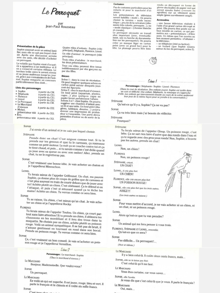 Le Perroquet | PDF