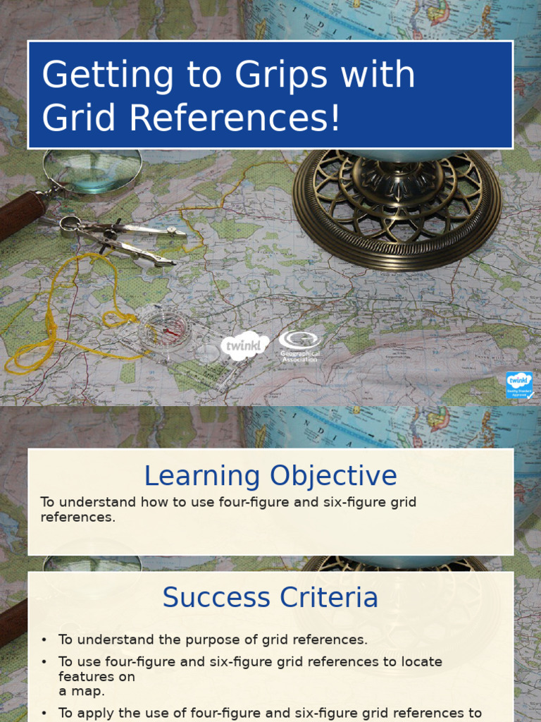 Getting To Grips With Grid References PowerPoint | PDF | Ordnance ...