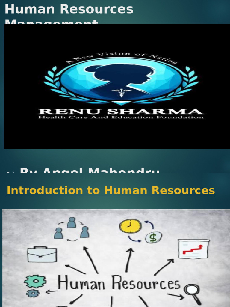Overview of Human Resources Functions | PDF