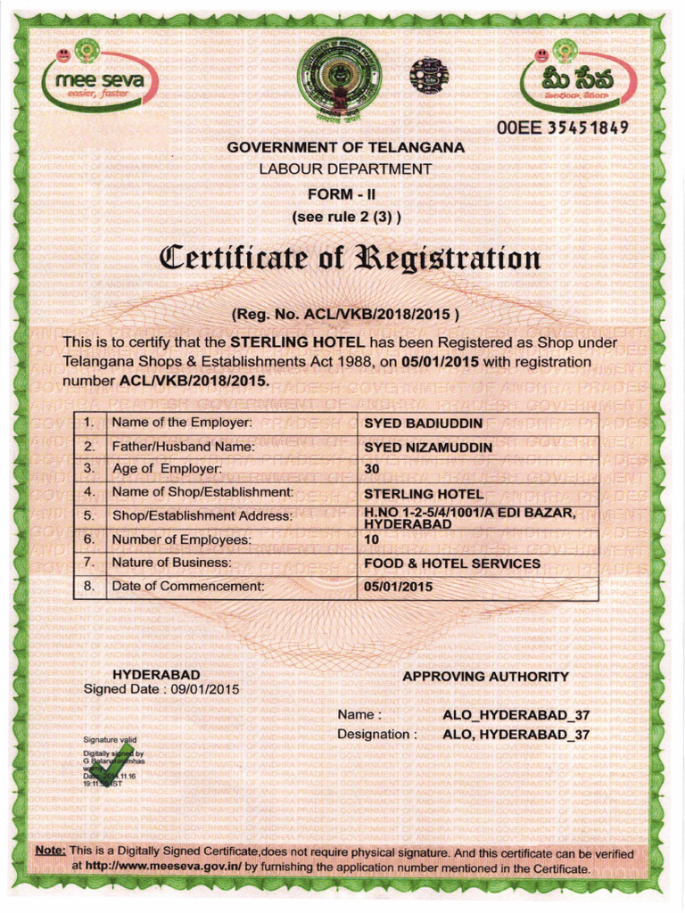 Labour License | PDF