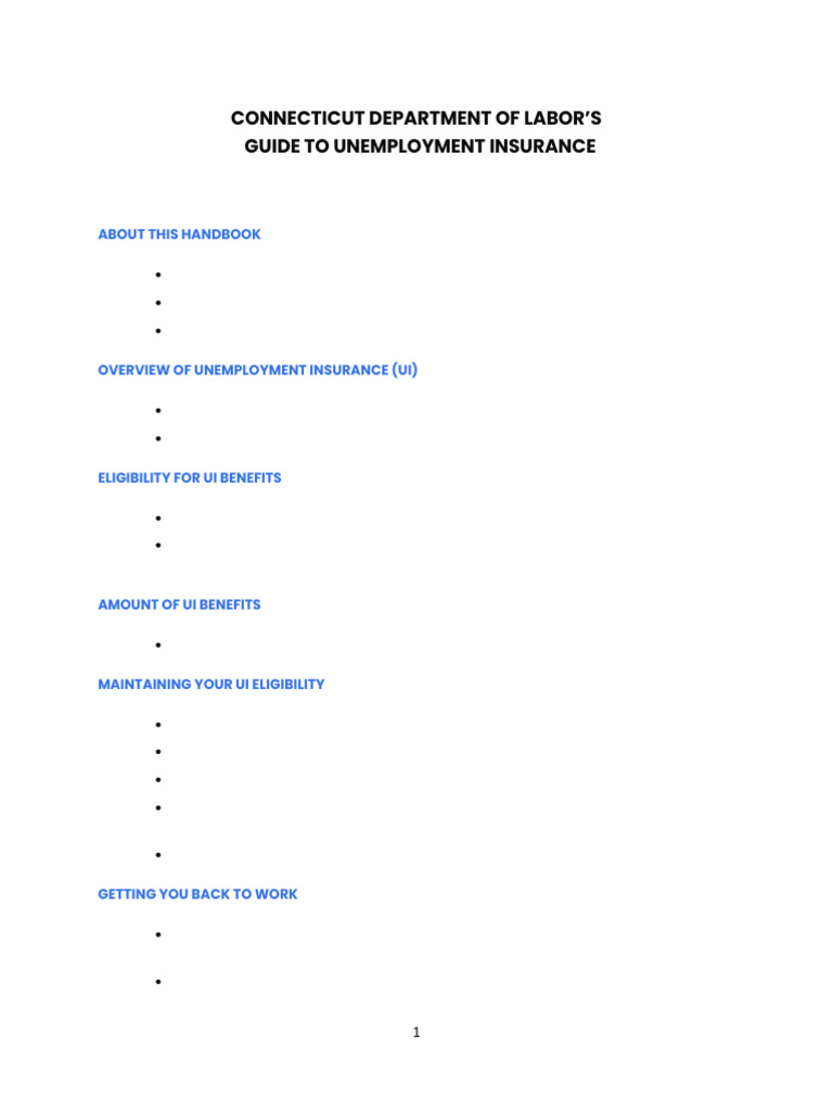 CT - Bri-Stmt Bri Statement Letter | PDF | Unemployment Benefits ...