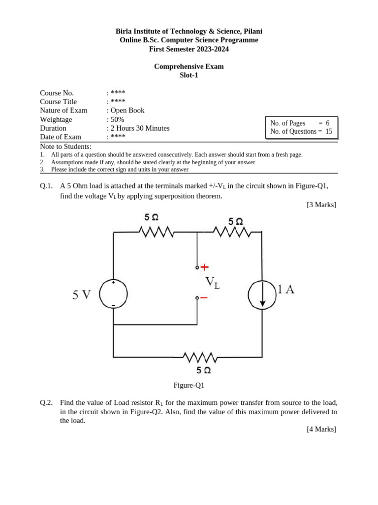 be 3 | PDF | Electrical Network | Electrical Components