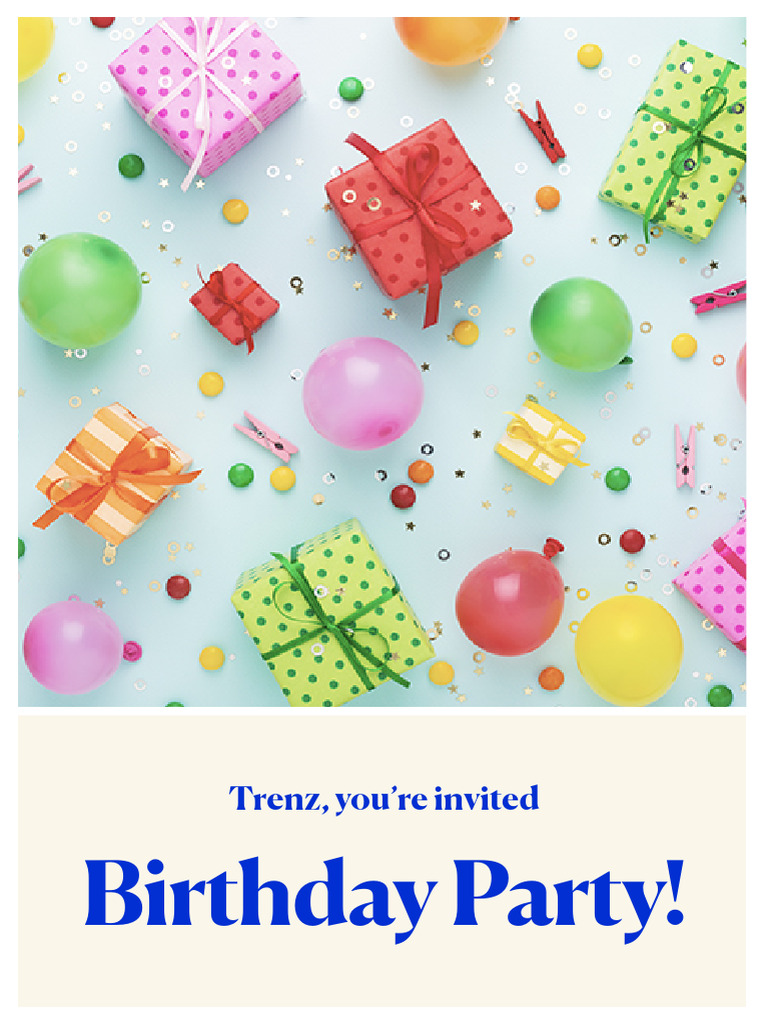 Party Invitation | PDF