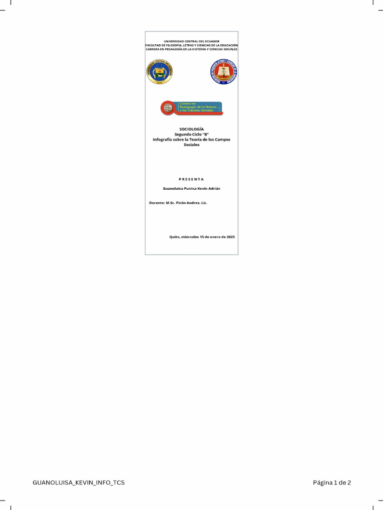 Guanoluisa Kevin Info TCS | PDF