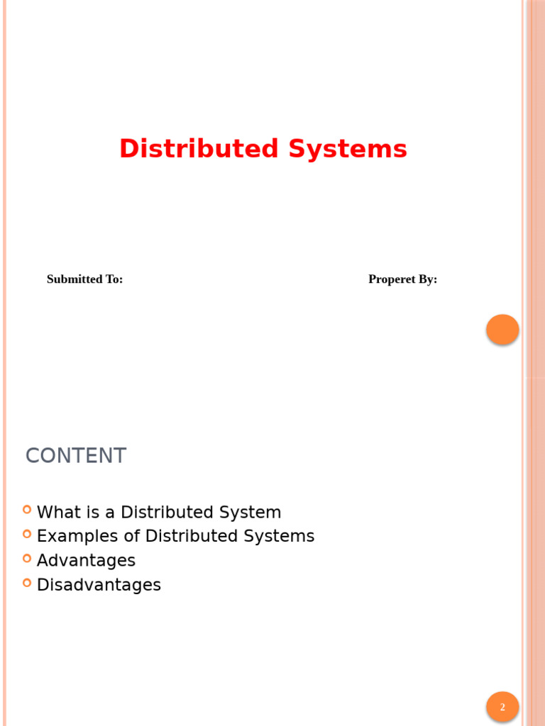 Distributed System | PDF | Computer Network | World Wide Web