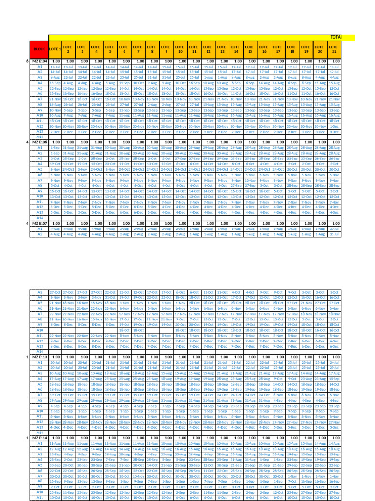 IISS OBRA CHAO - CONTROL AVANCE DIARIO FASE 6.1-2 - v02 | PDF