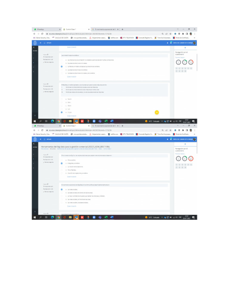 Control 1con Respuestas | PDF
