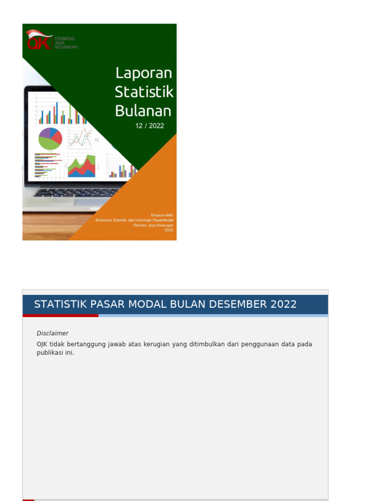 12. Statistik Pasar Modal_Desember 2022 | PDF