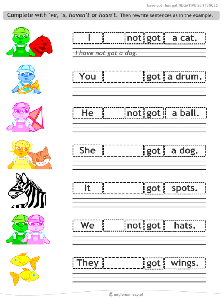 verbs-have-worksheets_8 | PDF