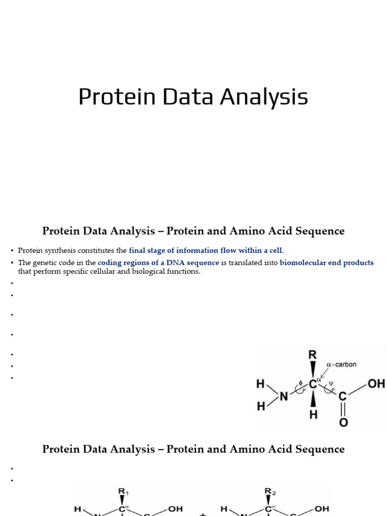Protein Structure & Sequence Analysis | PDF | Beta Sheet | Protein Structure