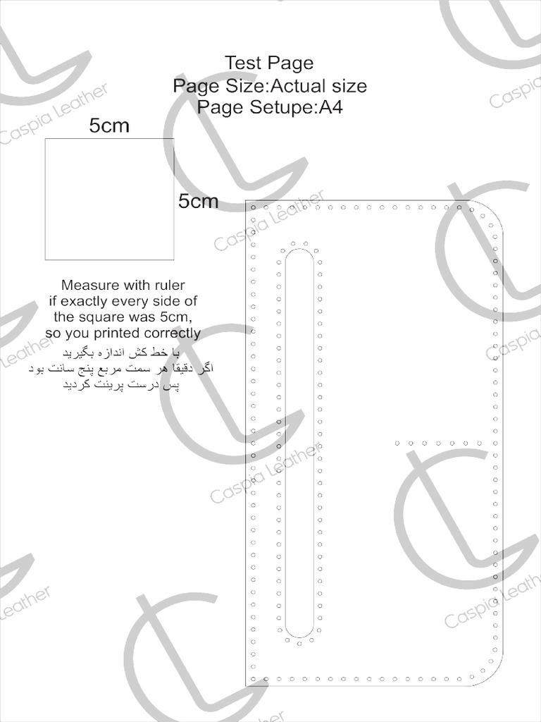 Long Wallet - Caspia Leather Free Pattern | PDF