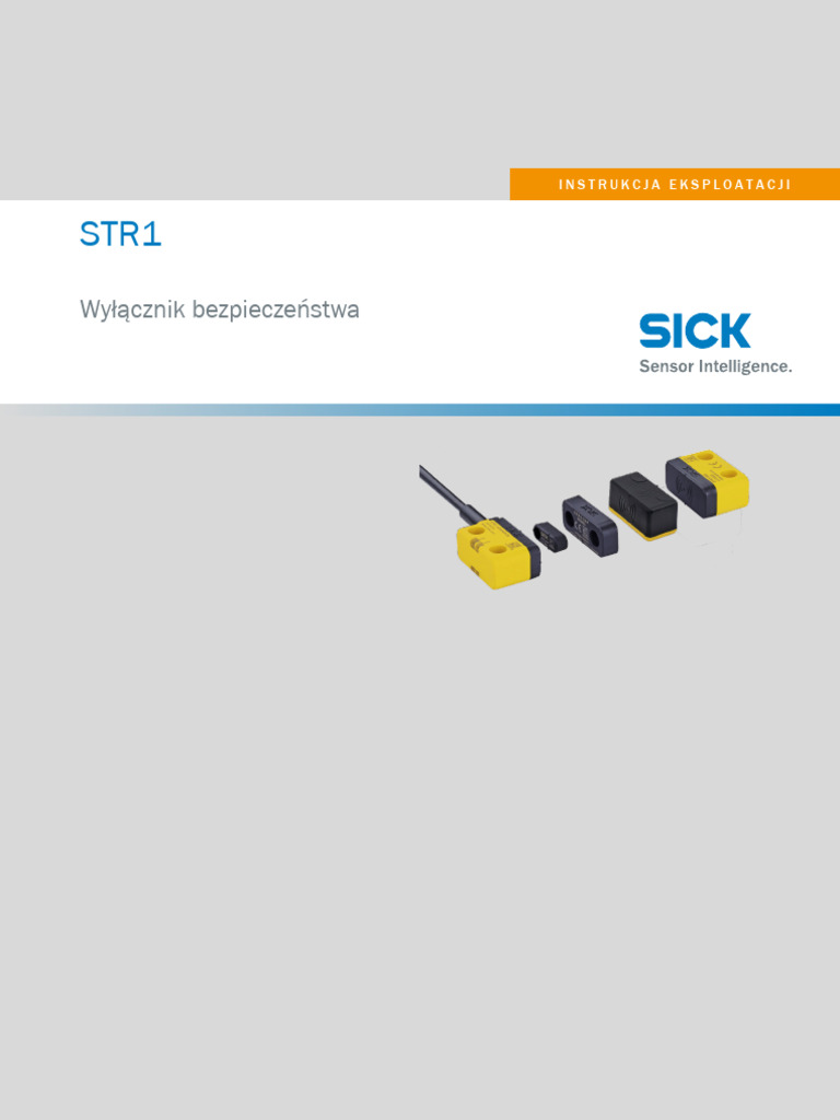 Operating Instructions STR1 PL IM0068345 | PDF
