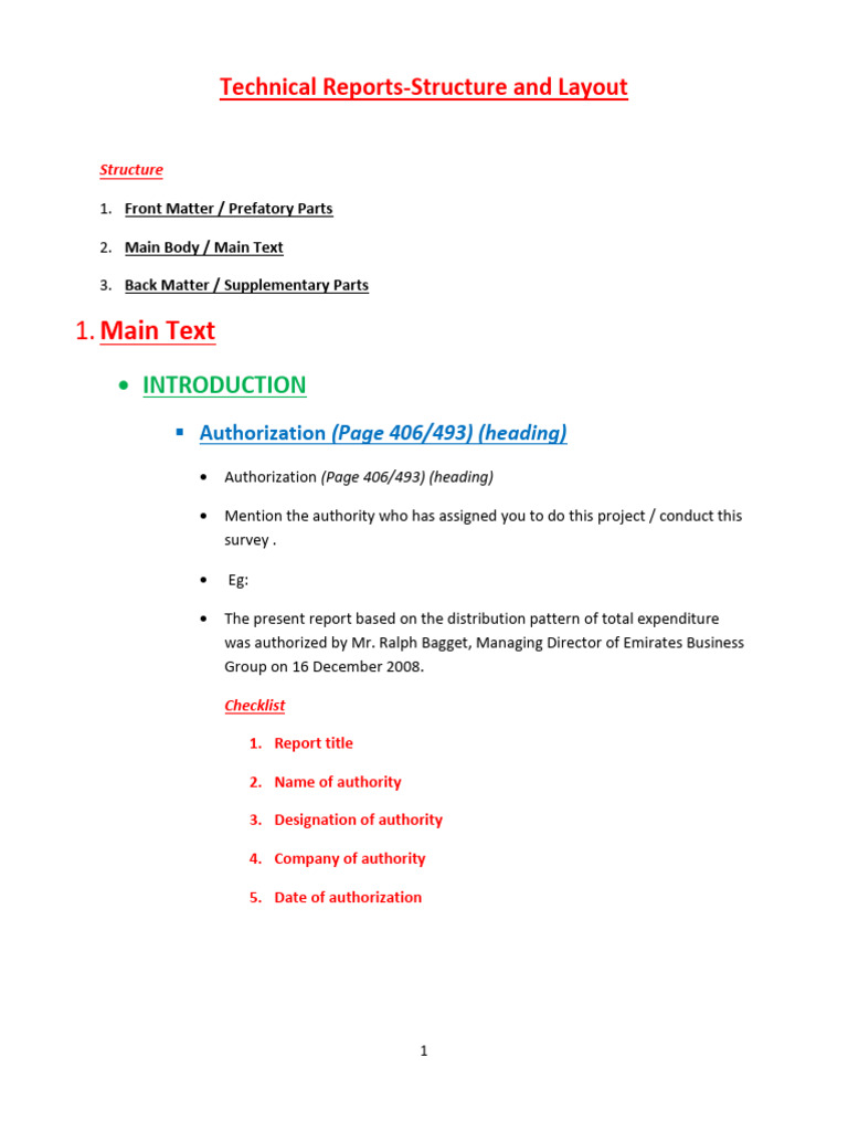 Technical Reports -Structure and Layout-Sem II 2022-2023 | PDF | Data ...