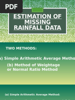 Estimating Missing Rainfall Data Methods | PDF | Contour Line | Precipitation