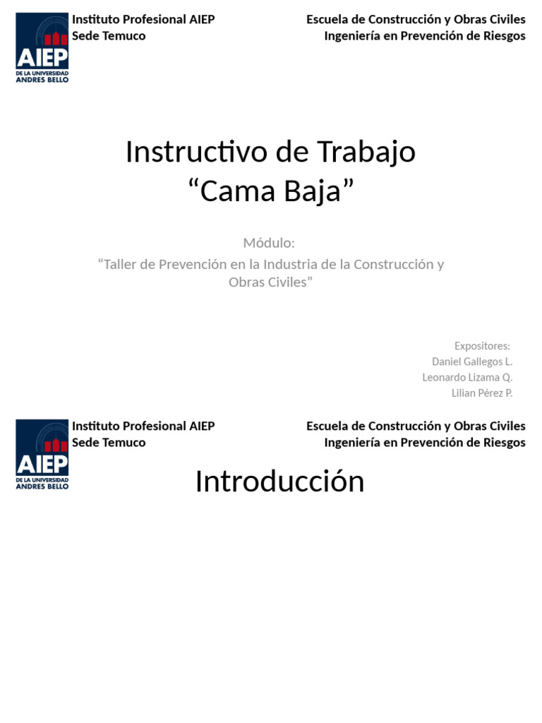 Instructivo de Trabajo | PDF | Ingeniería