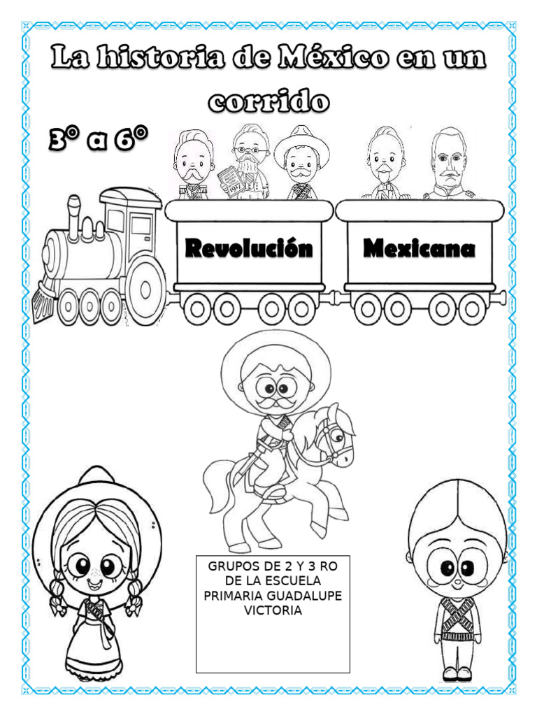 3° a 6° Proyecto Revolución Mexicana Profa Kempis (1) | PDF | Militares de mexico | México