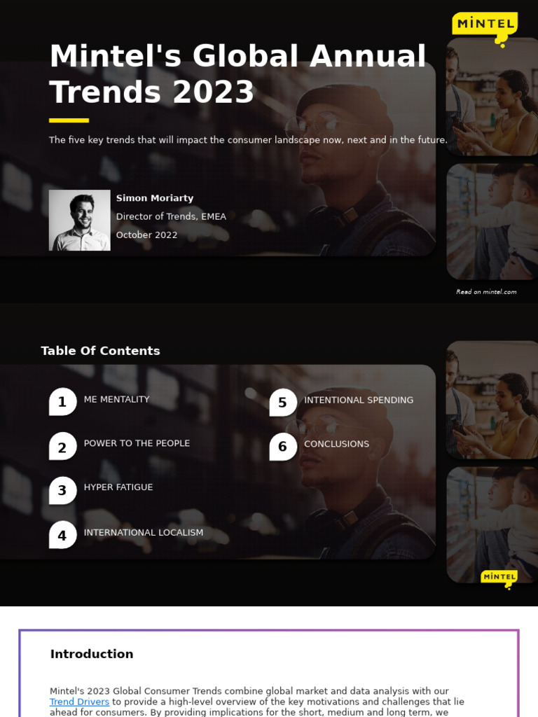 MINTEL - Global-Annual-Trends-2023 | PDF | Brand | Supply Chain