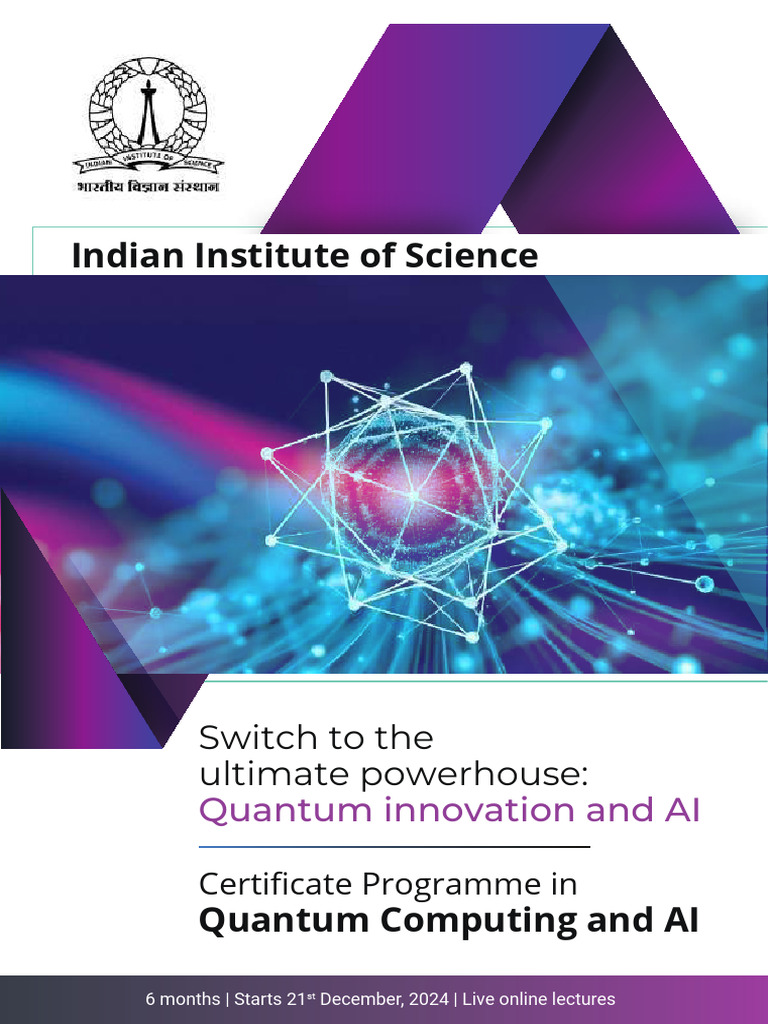 IISC_QCAI | PDF | Quantum Computing | Computing