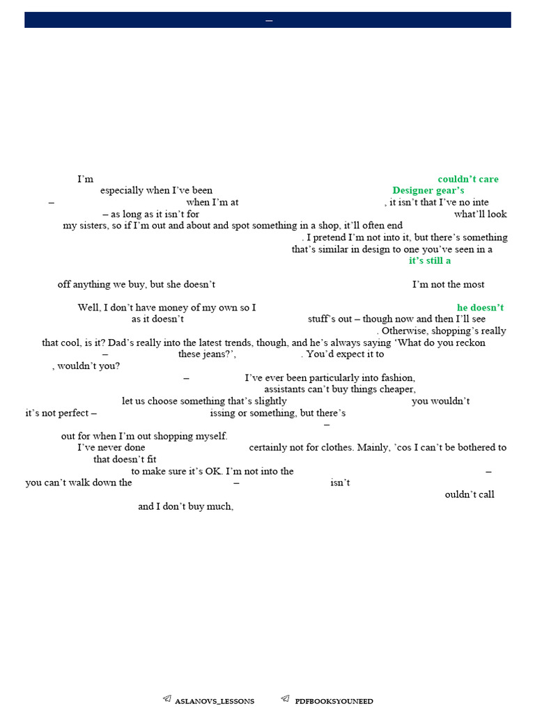 Day 7 Keys & Scripts & Useful Language | PDF