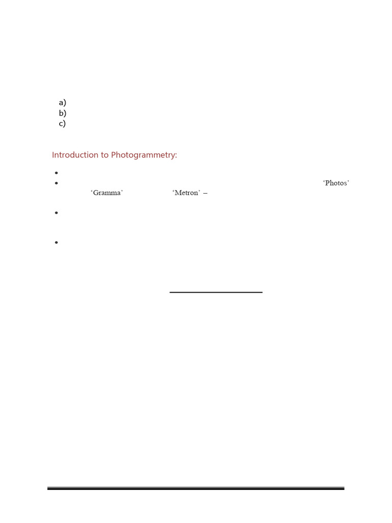 RS & GIS Module 2 | PDF | Topography | Surveying