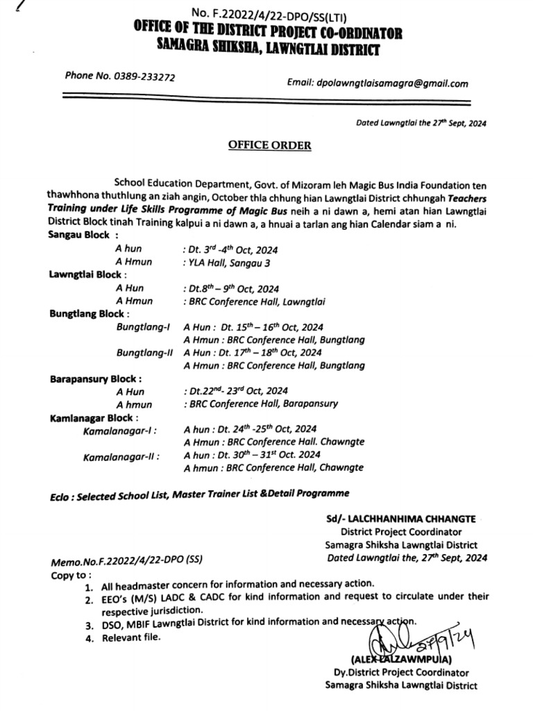 Life Skills Programme | PDF