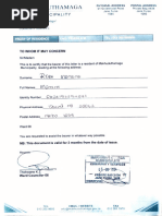 Declaration of Source of Funds PDF | PDF