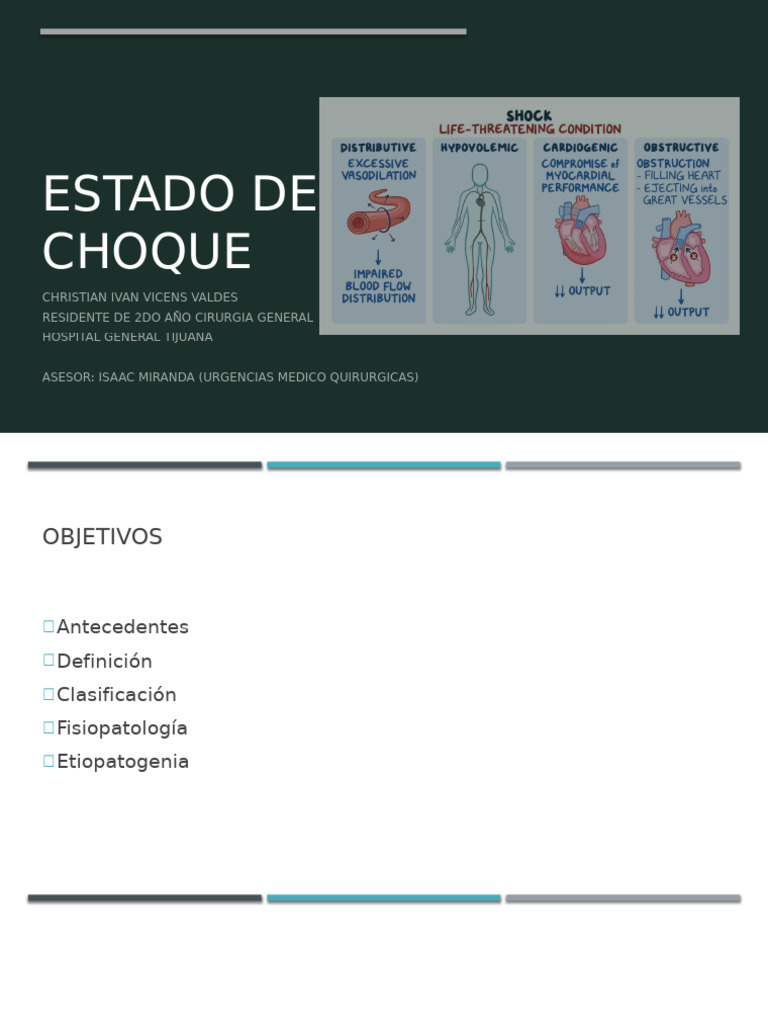 Choque | PDF | Choque (circulatorio) | Enfermedades y trastornos