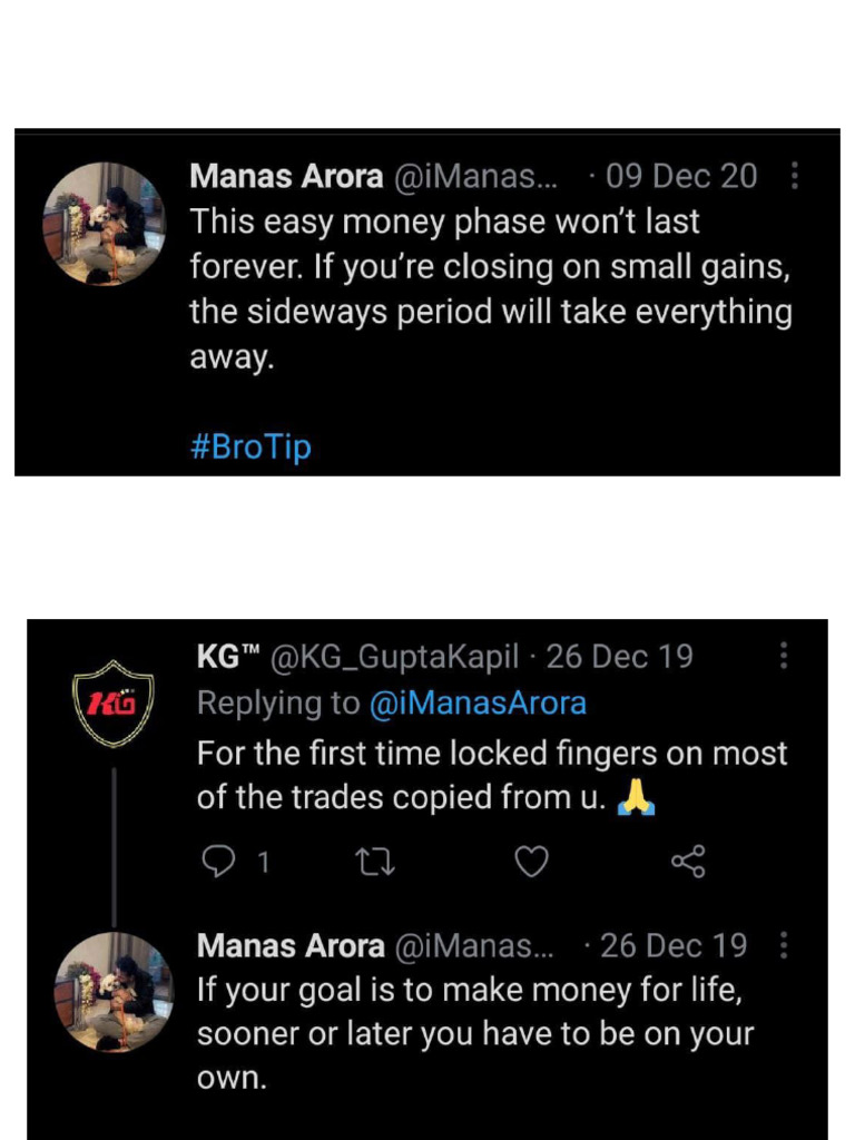 Manas Arora Brotip | PDF