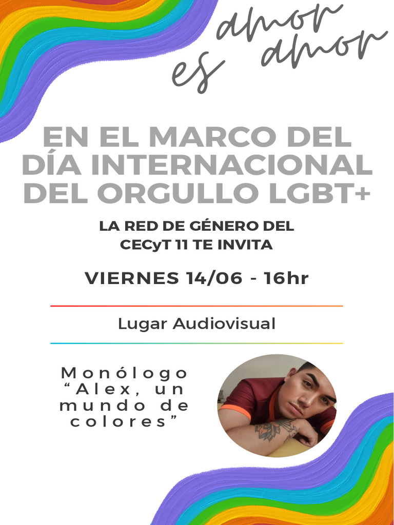 Cartel (Monólogo Alex, Un Mundo de Colores) | PDF