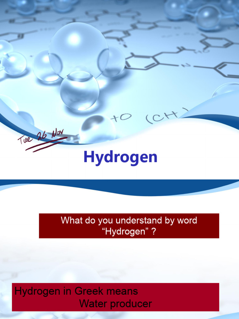 2 Hydrogen | PDF | Ion | Hydrogen