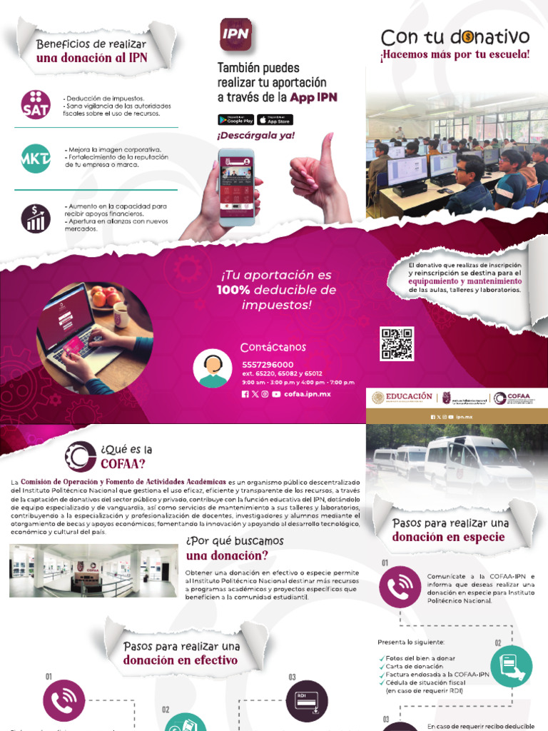 Triptico CampañaDonativos 2025-1 - Compressed | PDF