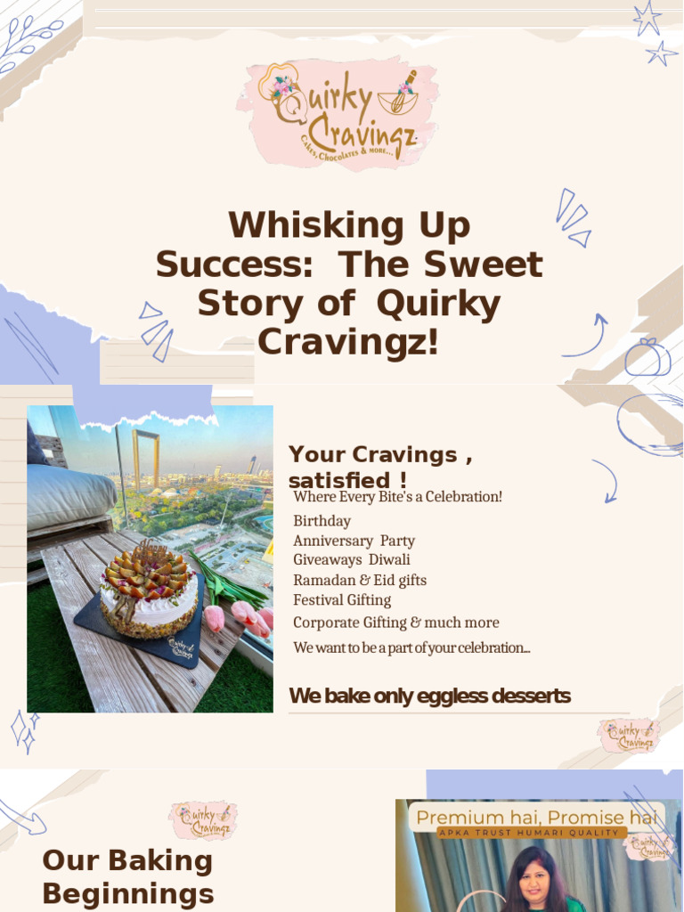 Quirky Cravingz ppt2 | PDF