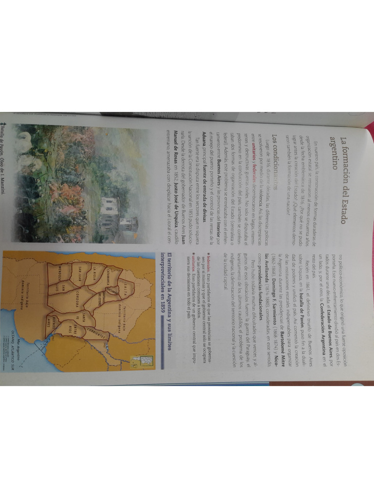 3) La Formaci-N Del Estado Argentino | PDF