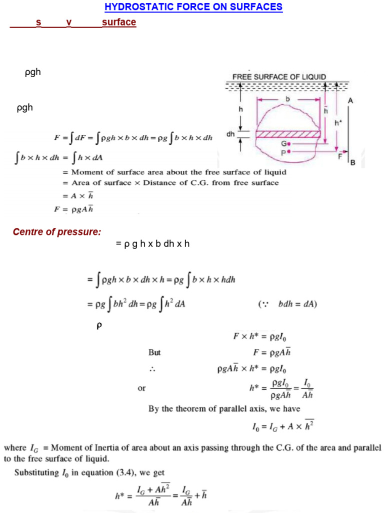 LS2 - Pressure and Fluid Statics 2 | PDF | Force | Pressure