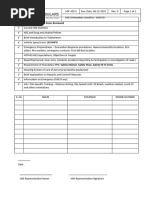 Monthly First Aid Box Checklist | PDF