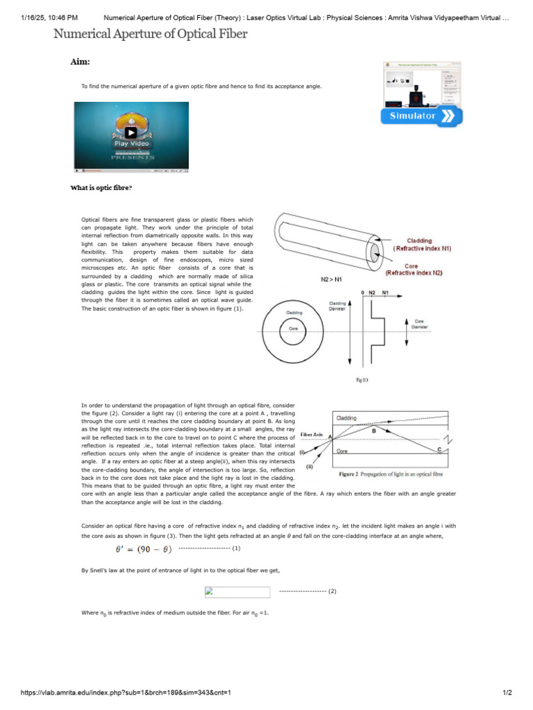 AP LAB 2 | PDF | Optical Fiber | Optics