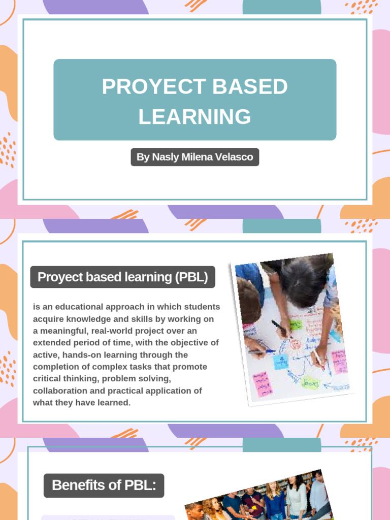 Proyect Based Learning | PDF
