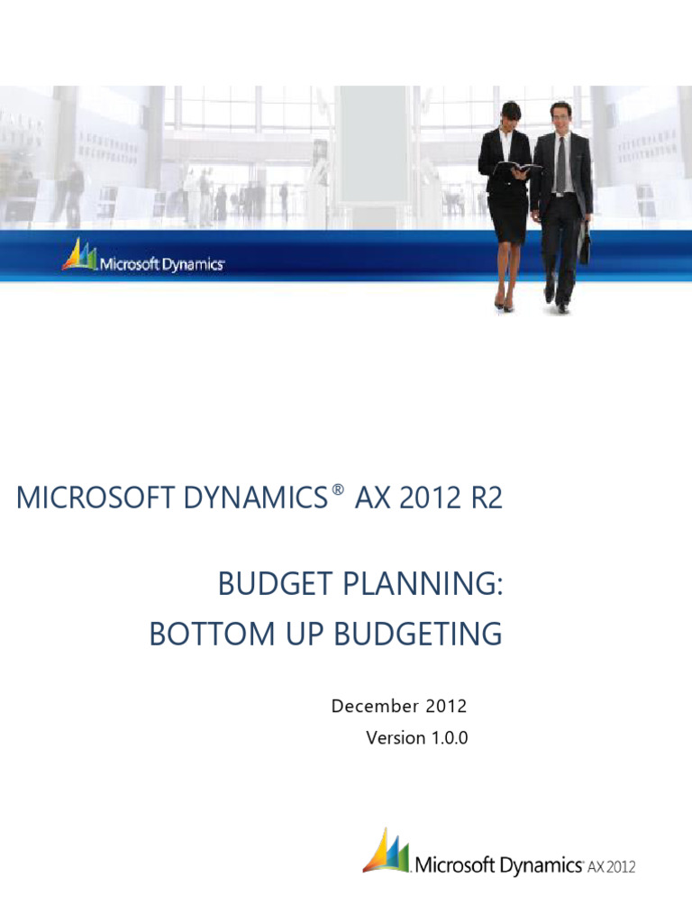 Finance Demo Script Budget Planning Bottom Up Budgeting (REV) | PDF ...