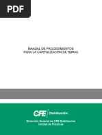 Manual de Organizacion General de Cfe Distribucion | PDF | México | Ingenieria Eléctrica