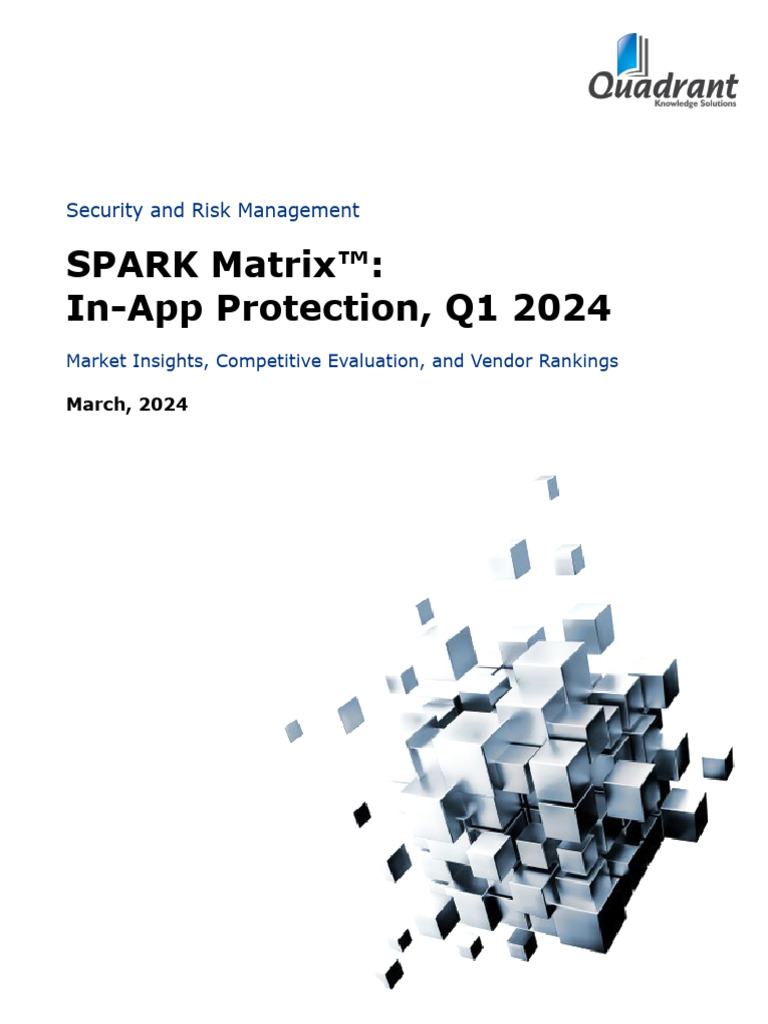 SPARK Matrix in App Protection Zimperium | PDF | Computer Security ...