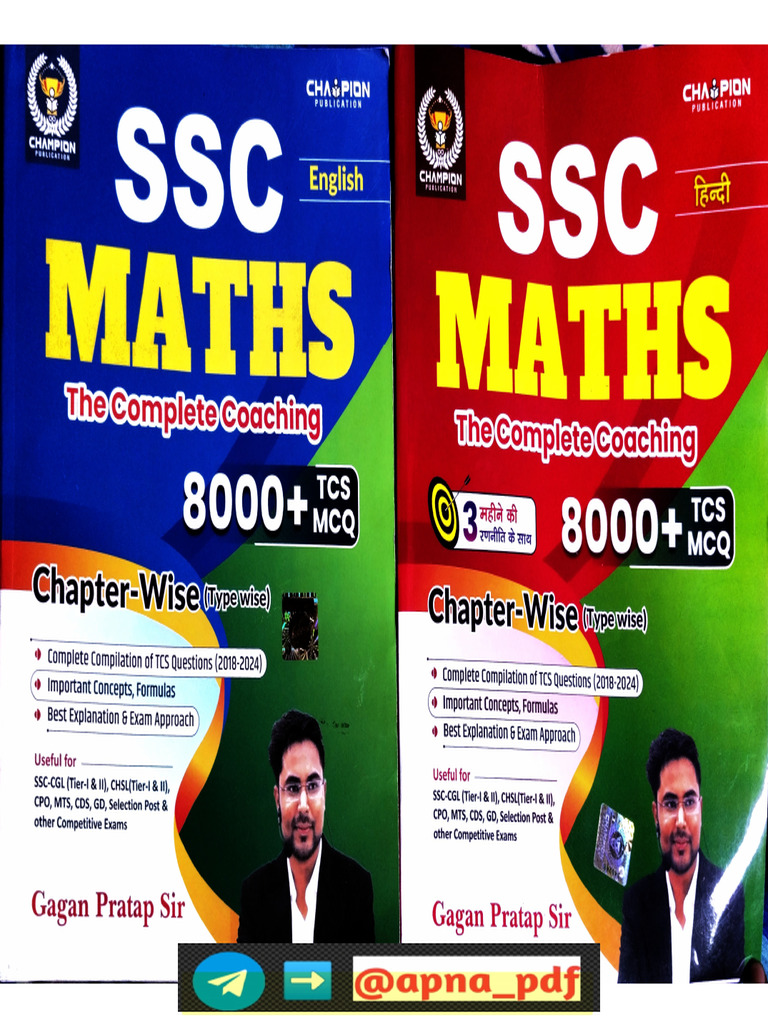 The Complete Coaching 8000+ Mathematics Hindi Medium Gagan Pratap | PDF