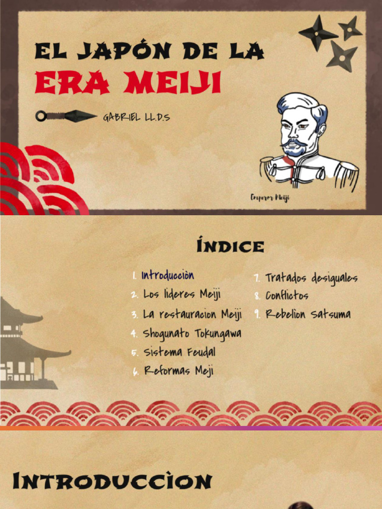 El Japon en La Era de Menji | PDF