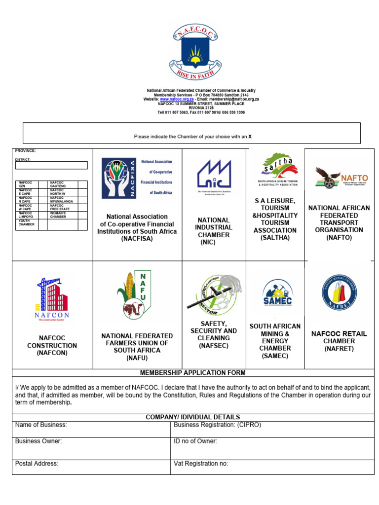 Membership Form Affiliation Form - Upated Version 2021FOR WEBSITE | PDF ...