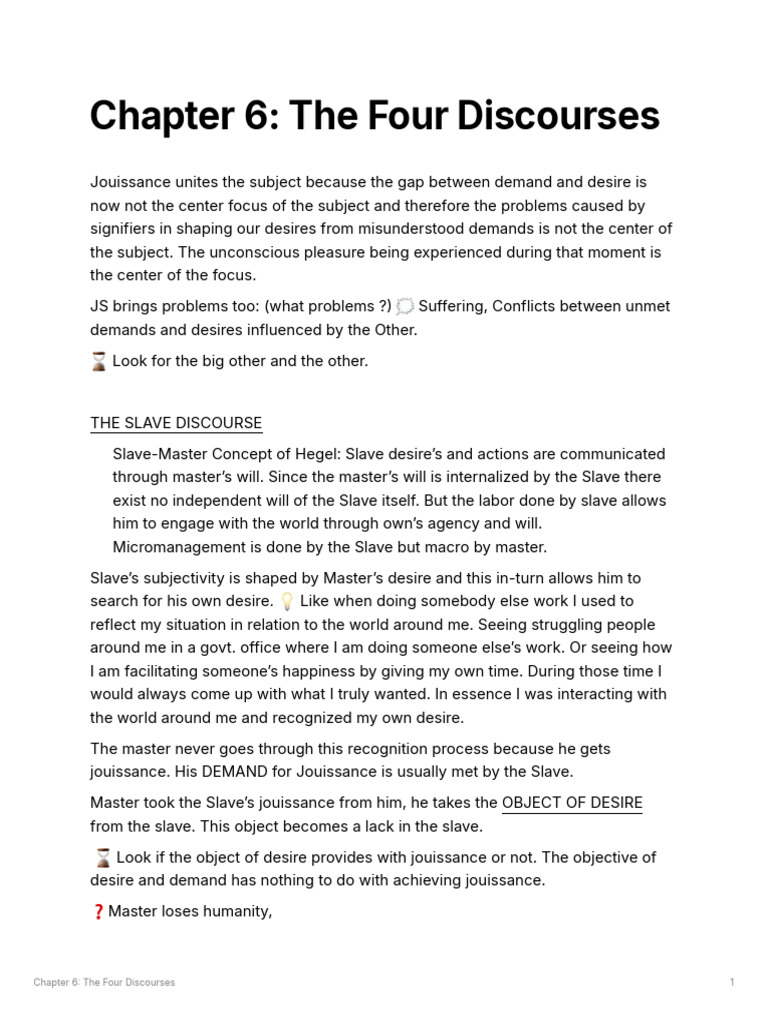 Chapter_6_The_Four_Discourses | PDF | Social Psychology