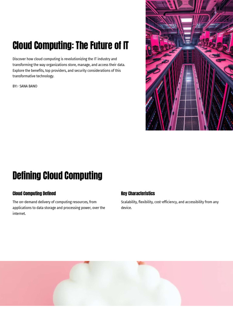 Ccloud Computing - Compressed | PDF | Cloud Computing | Software As A Service