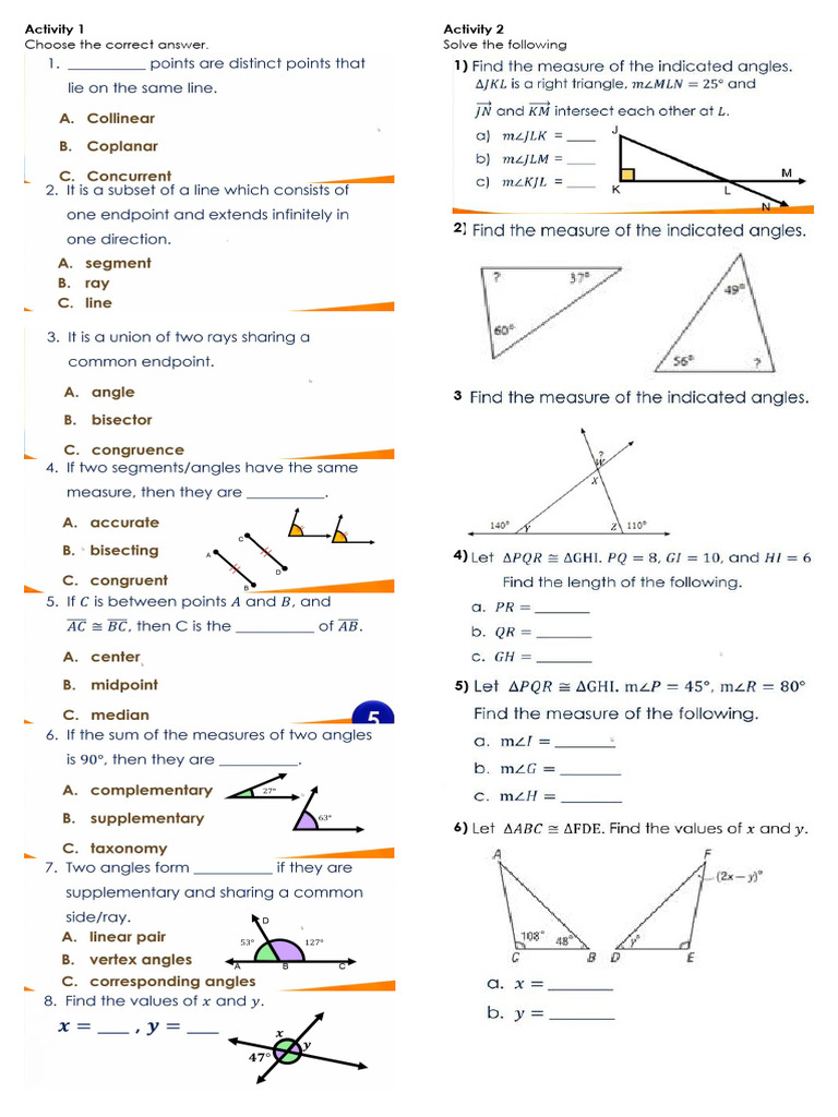 Math 8 Q3 Week 4 7 Activity Pdf