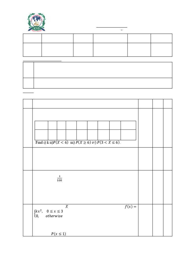 Complex Analysis & Probability Assignment | PDF | Probability ...