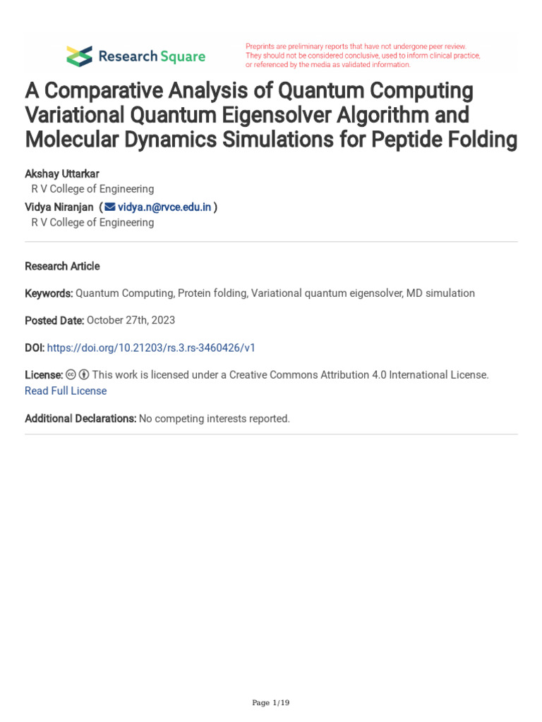 A_Comparative_Analysis_of_Quantum_Computing_Variat | PDF | Protein ... A_Comparative_Analysis_of_Quantum_Computing_Variat | PDF | Protein ...