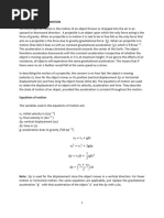 Grade 12 Newton's Laws Exam Notes | PDF